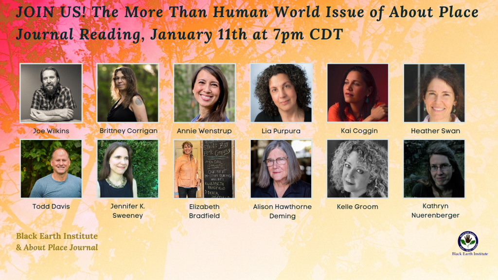 The More-Than-Human World Issue Reading of About Place Journal – Black ...